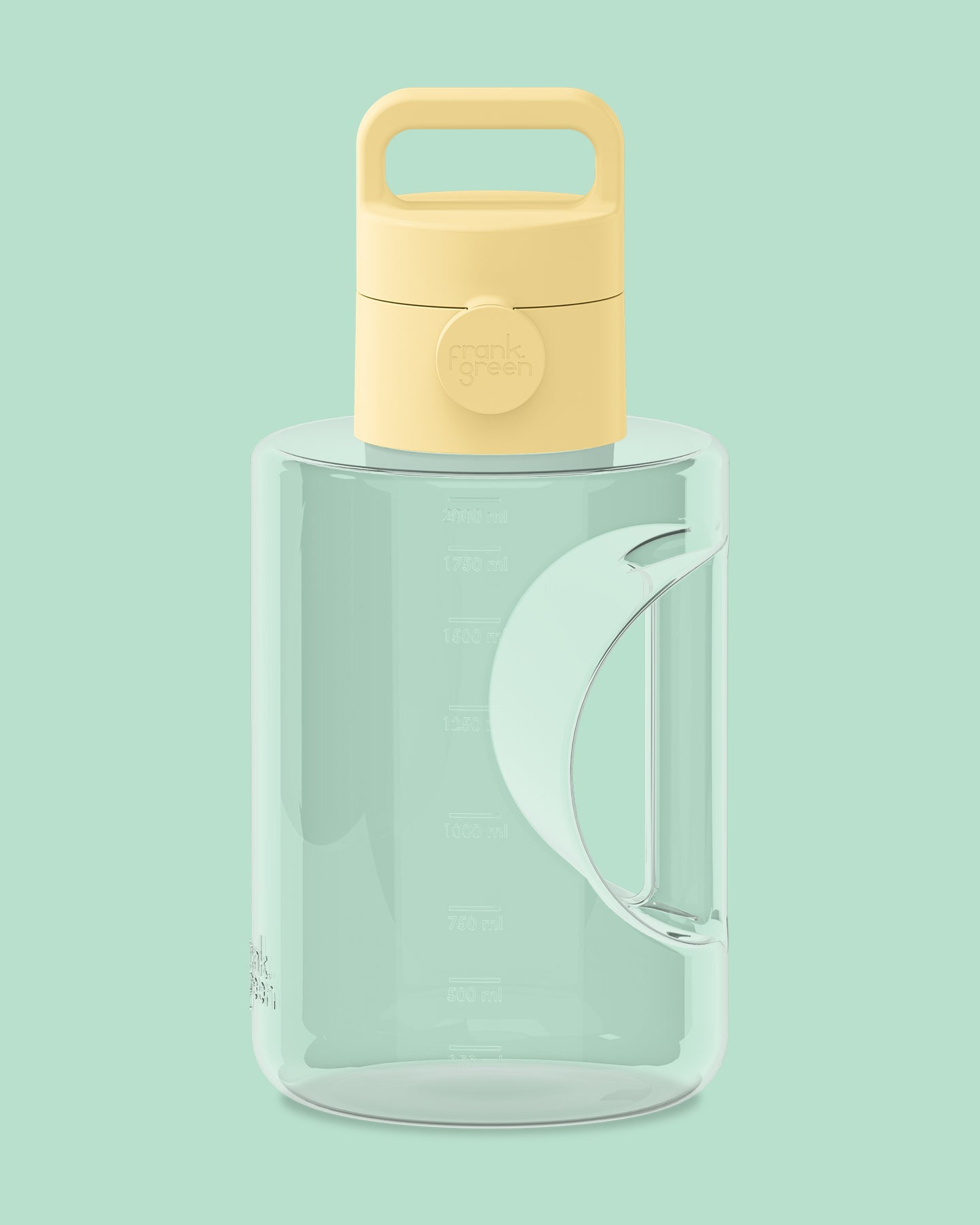 Frank Green Titan Reusable Bottle With Grip & Sid Buttermilk Lid 2000m ...