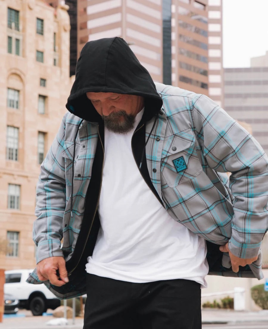 Dixxon Midtown Hooded Flannel Jacket – TrueGritNZ