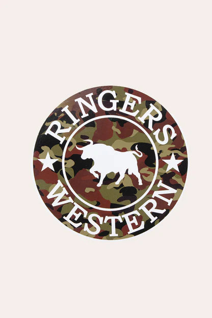 Ringers Western RW Camo Logo Sticker – TrueGritNZ