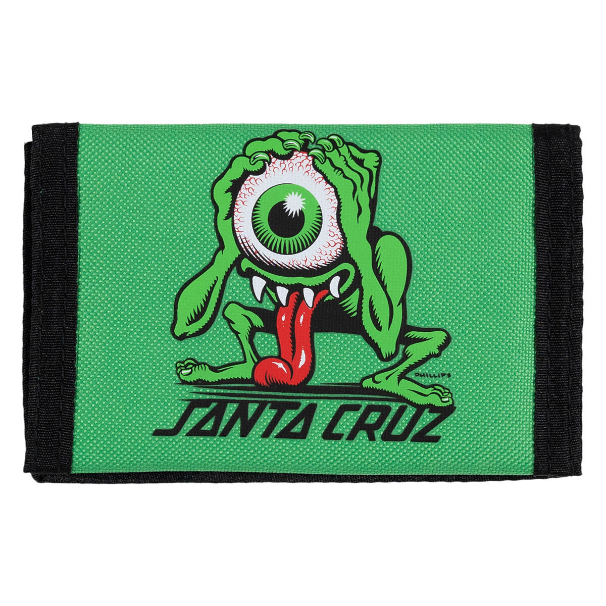Santa Cruz Eyegore Strip Velcro Wallet – TrueGritNZ