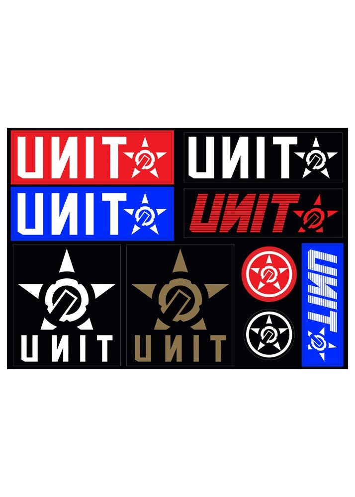 Unit Endorse Sticker Sheet – TrueGritNZ