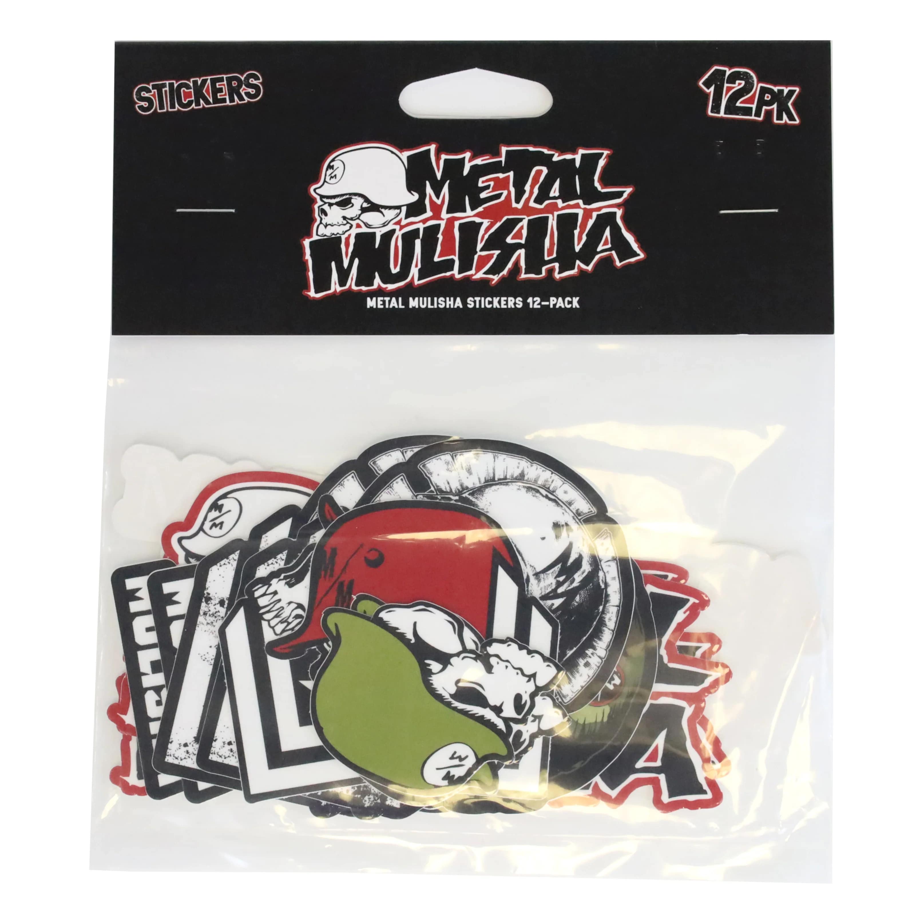 Metal Mulisha Stickers Assorted 12 Pack – TrueGritNZ