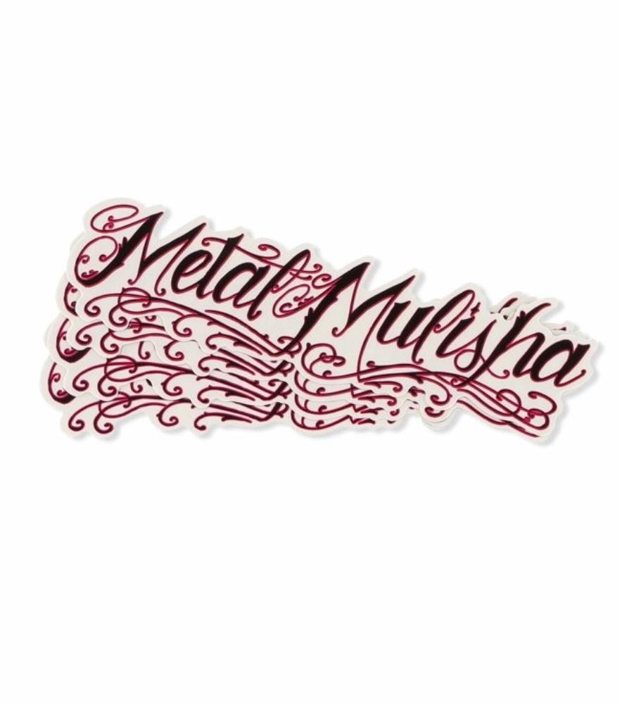 Metal Mulisha Cursive Sticker – TrueGritNZ